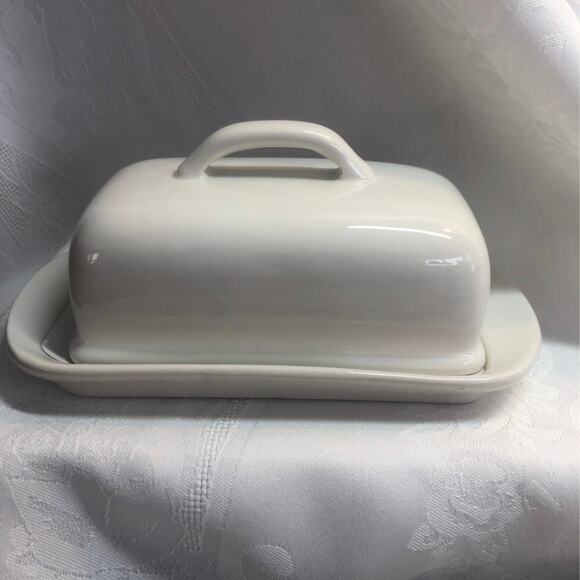 Kitchen | Farm Fresh Butter Dish White Countryfarmhousecottagecore ...